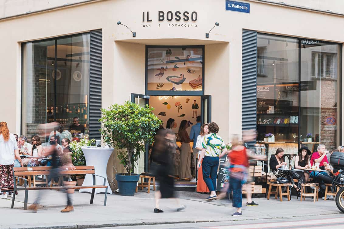 Il Bosso, Wien: Hoch lebe das Fladenbrot! – Rolling Pin